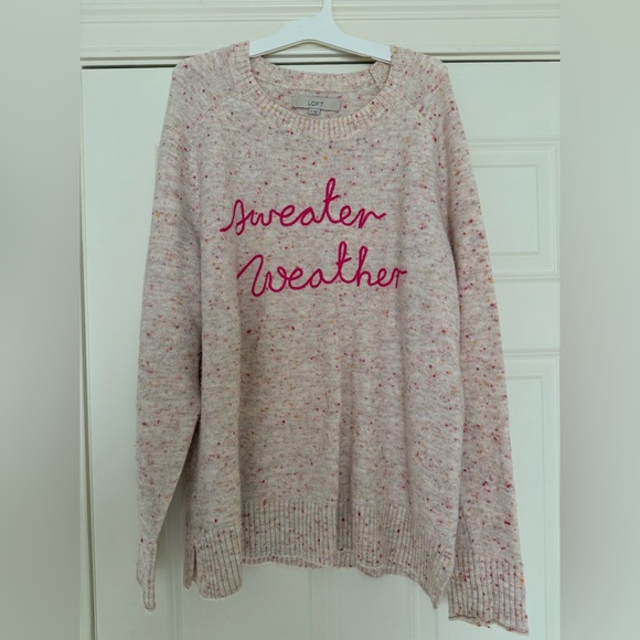LOFT | Sweaters | Loft Sweater Weather Xl Sweater | Poshmark